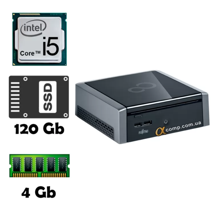Компьютер Fujitsu Q9000 (i5-520M/4Gb/ssd 120Gb) БУ купить в Днепре ...