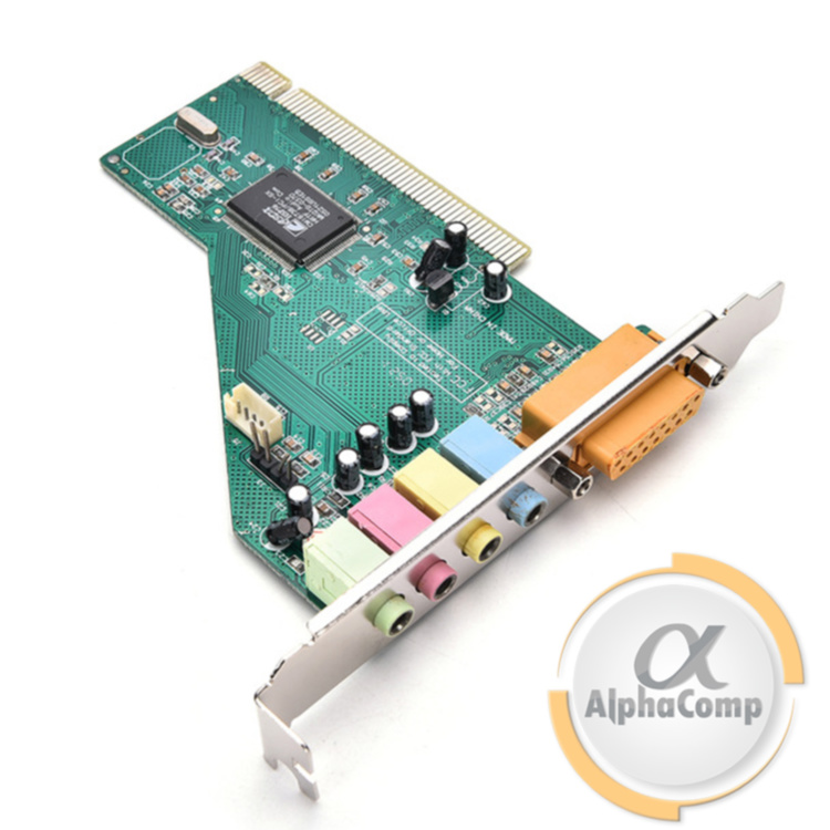 Звуковая карта PCI (4 канала/5.1/SRS/3D/midi) купить в Днепре | магазин ...
