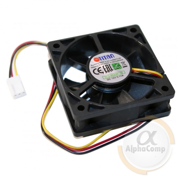 Кулер 60×60 Titan TFD-6020 M 12 Z (3-pin) купить в Днепре | магазин ...